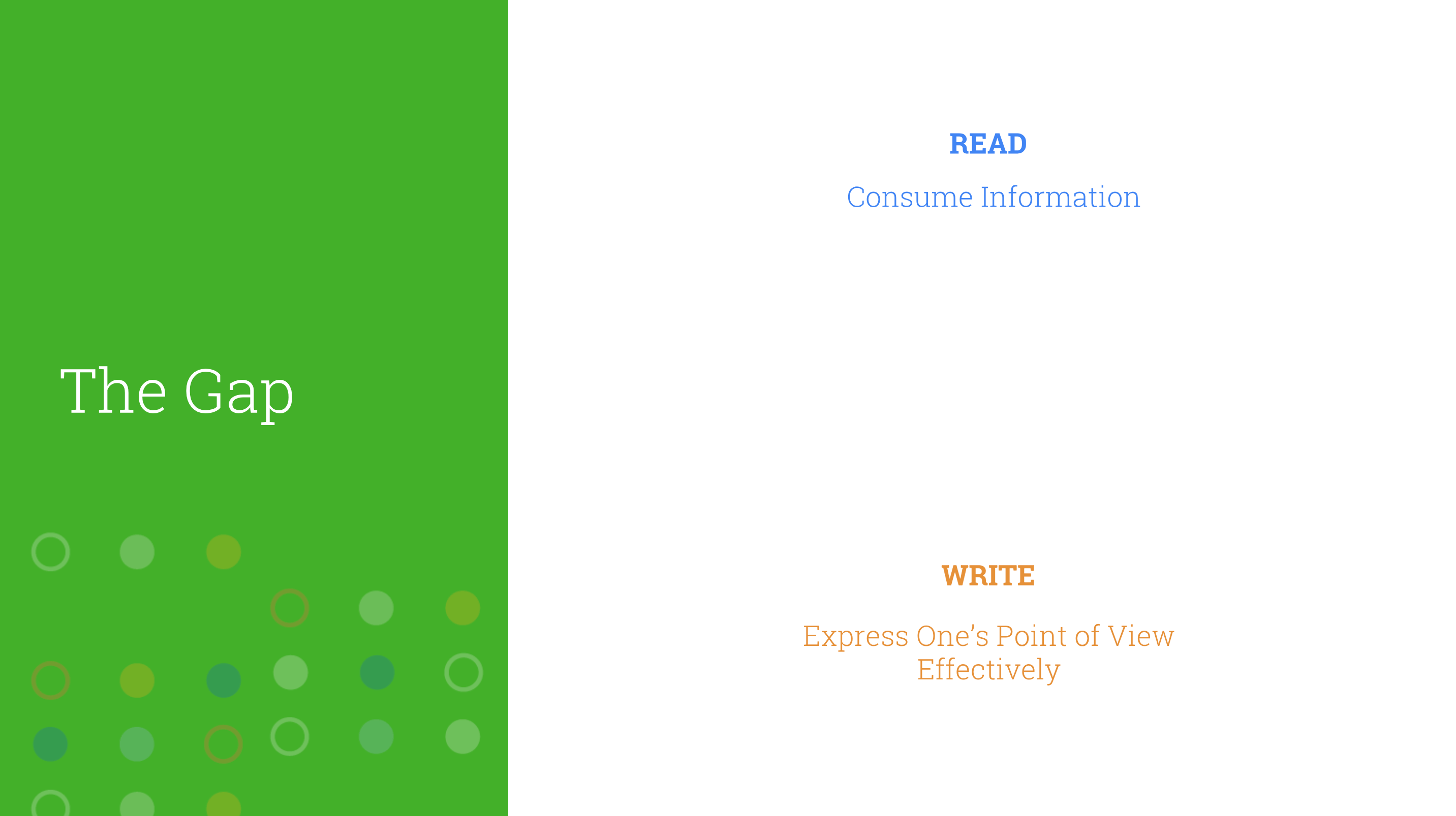 Webinar: Bridging the Reading and Writing Gap